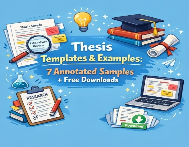 Thesis Templates & Examples (Free Downloads + Samples)